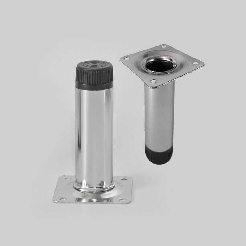 Picior reglabil mobila D30 - CROM, 150mm - Davservcom Magazin Online